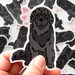 Newfie Vinyl Sticker | Newfoundland Dog Gift - Etsy