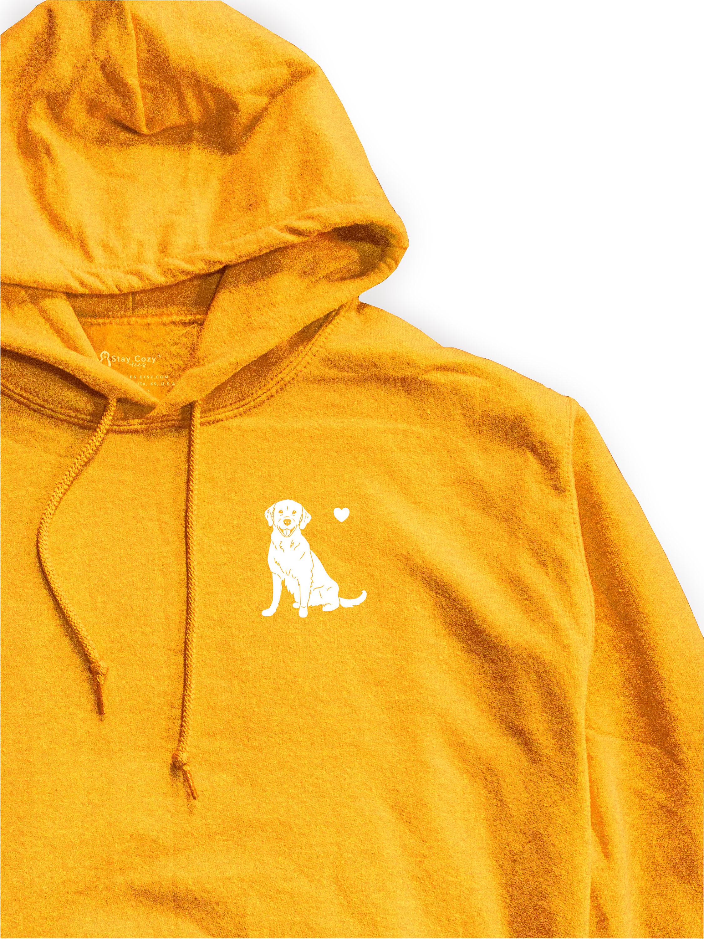Golden Retriever Shirt Hoodie The Golden Life Dog Mom Hooded | Etsy