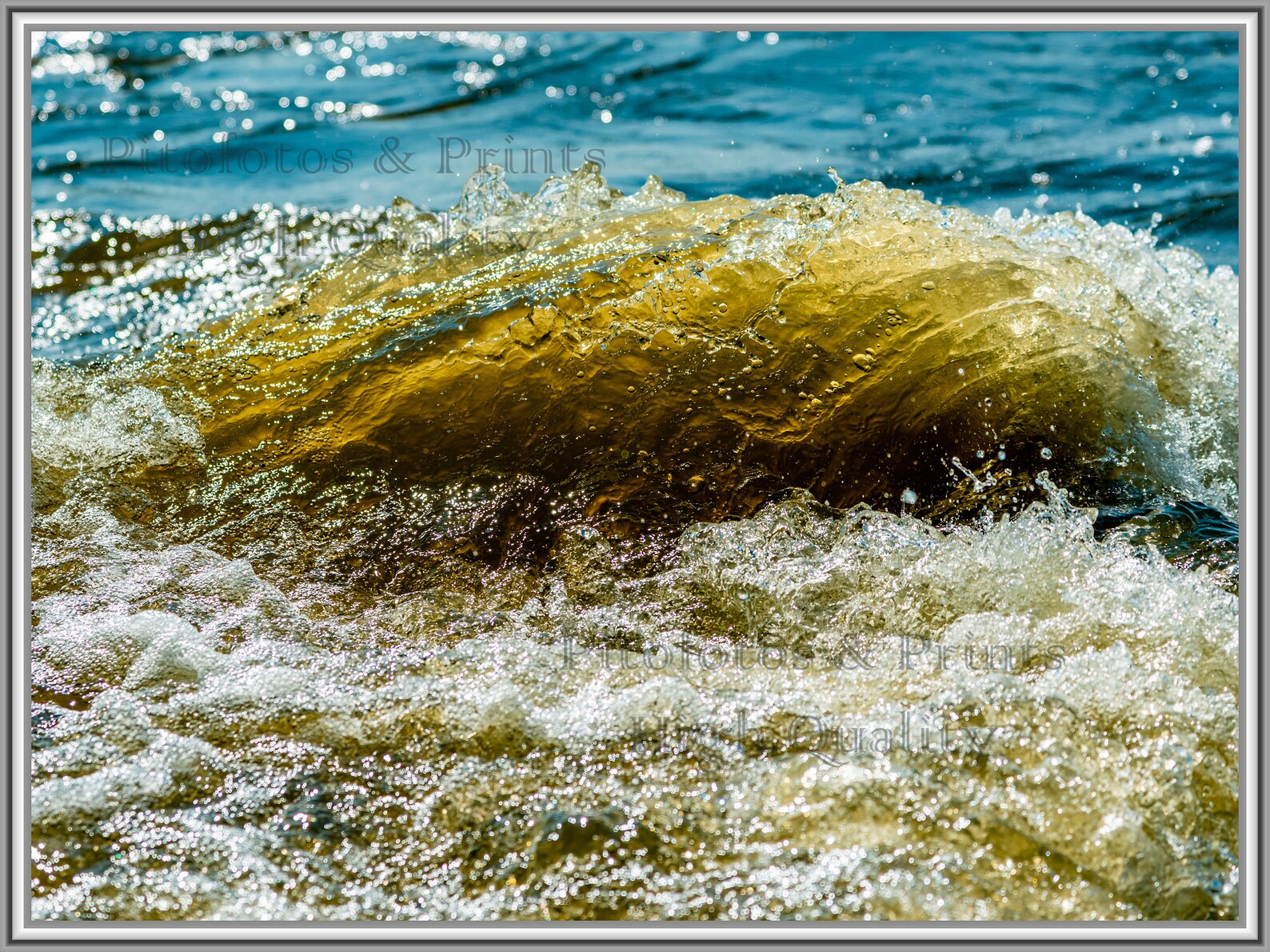 Water Wall Print Home Decor Art Waves Wall Art Digital - Etsy