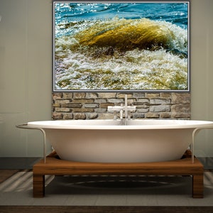 Water Wall Print Home Decor Art Waves Wall Art Digital - Etsy