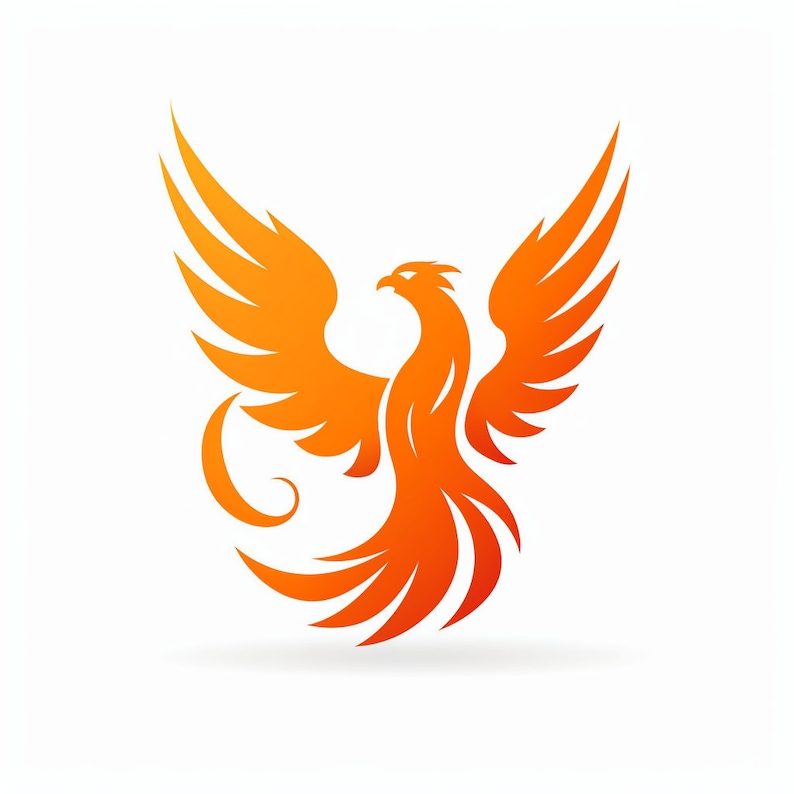 Phoenix Digital Download - SVG, PNG, JPEG, Dxf - Etsy