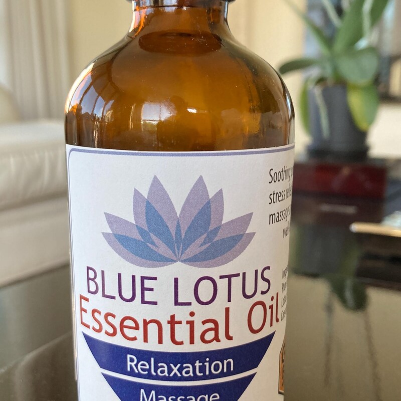 Blue Lotus Flower - Etsy