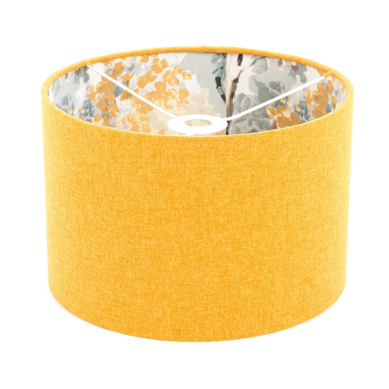 Ochre Lampshade Ceiling - Etsy UK