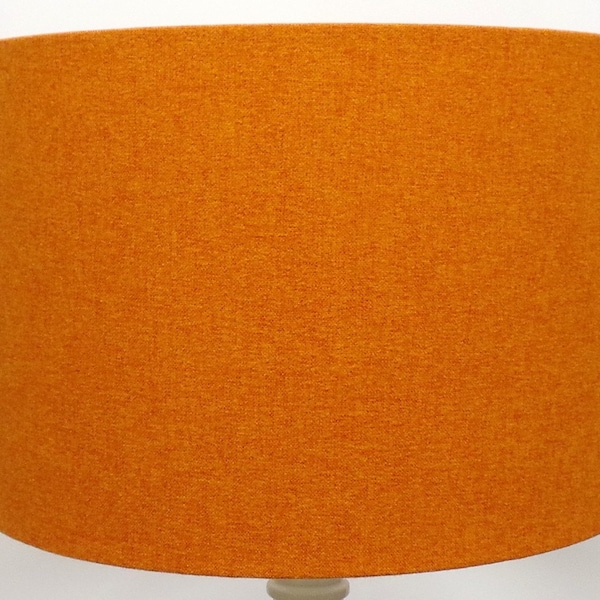 Orange Lamp Shade - Etsy UK