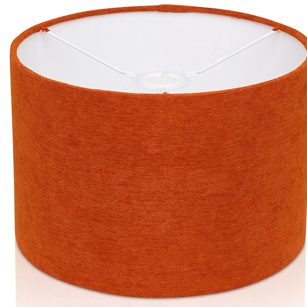 Orange Lamp Shade - Etsy UK