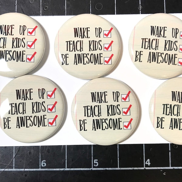 Teacher Pin - Etsy
