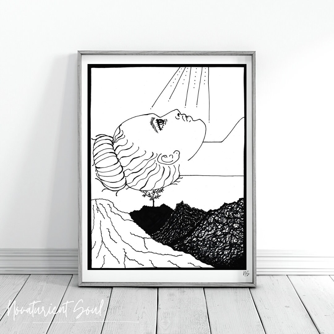 DIGITAL DOWNLOAD / Printable Art / Gothic Decor / Solitary Days ...
