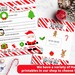 Candy Cane Gram Holiday Tags INSTANT DOWNLOAD | Snowman Favor Tags ...