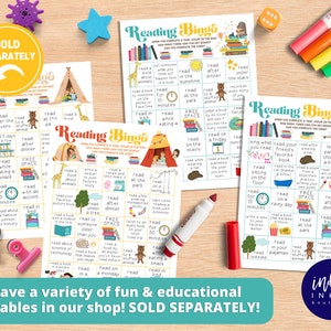 Reading Log Bundle INSTANT DOWNLOAD | Kids Reading Chart | Book Tracker ...