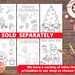 Candy Cane Gram Christmas Tags INSTANT DOWNLOAD Santa Favor Tags for ...