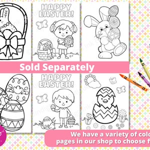 Easter SPANISH Coloring Pages INSTANT DOWNLOAD Easter Religious Spanish ...