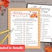 Thanksgiving Games Printable Bundle 5 Thanksgiving Party - Etsy