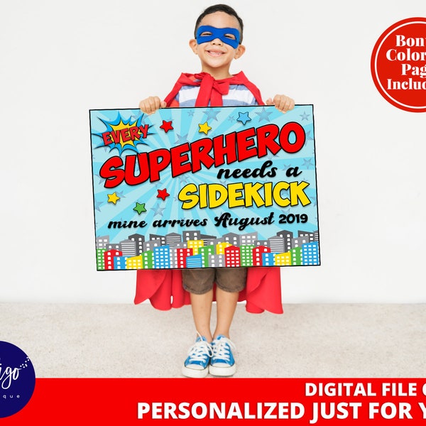 Superhero Sign - Etsy