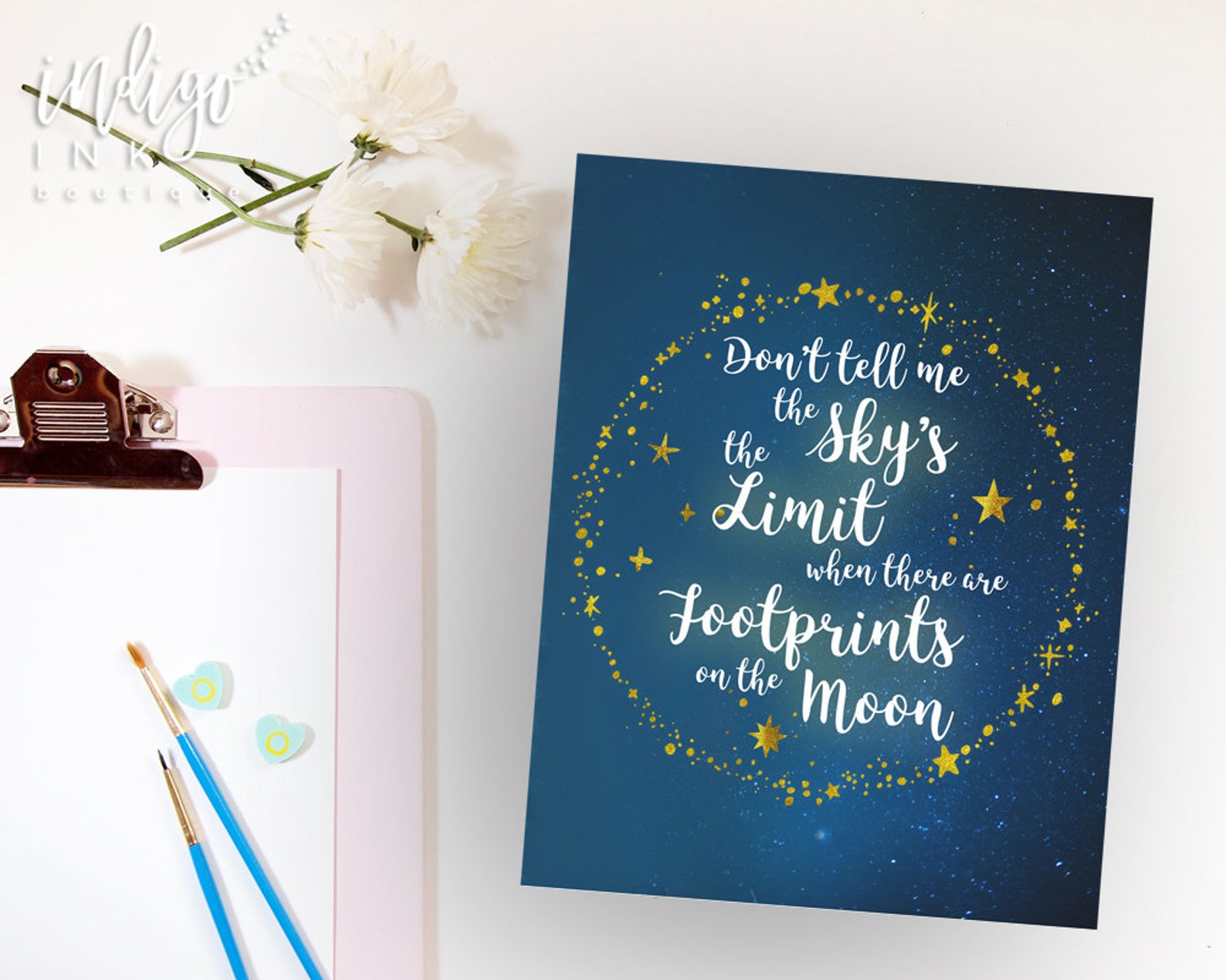 Don't Tell Me the Sky's the Limit When There Are Footprints on the Moon ...