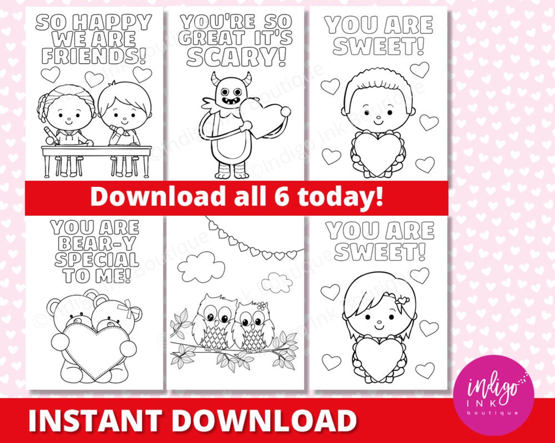 Friends Coloring Pages INSTANT DOWNLOAD | Coloring Sheets for Kids ...
