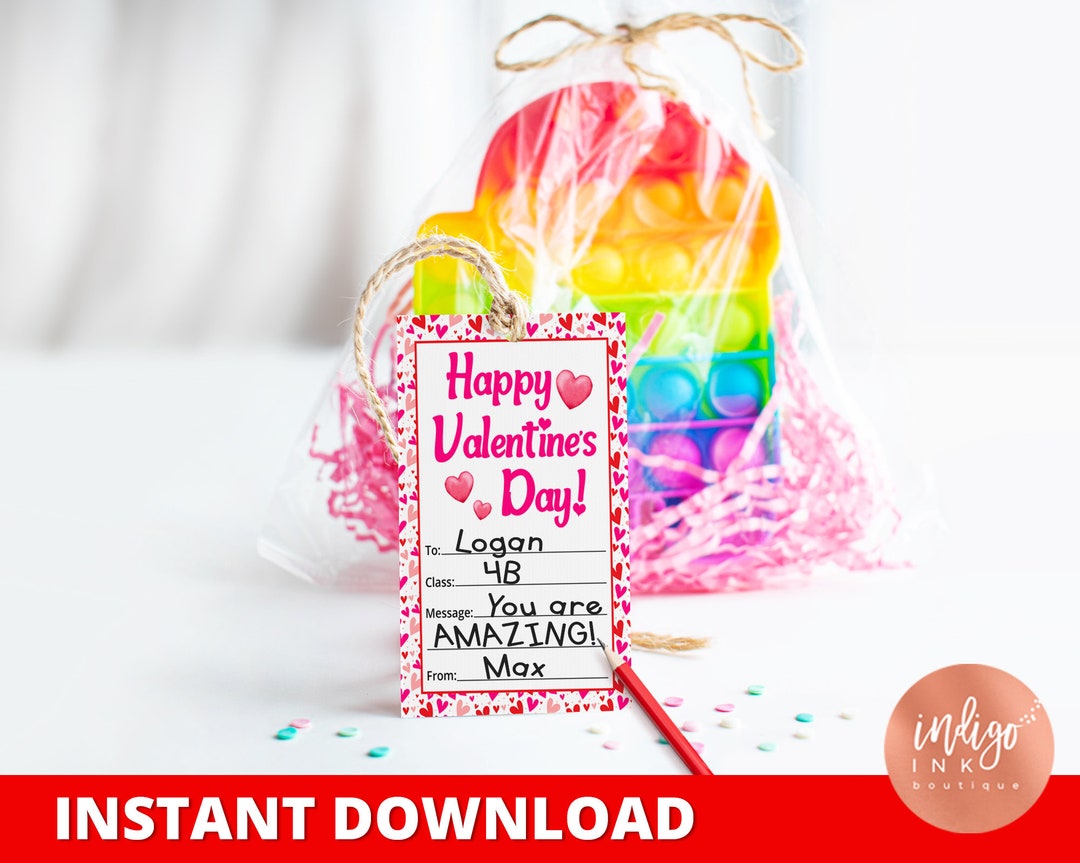 Valentine Candy Gram INSTANT DOWNLOAD Valentine Gram School Fundraiser ...