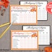 Thanksgiving Day Fun Printable Party Game Thanksgiving Game Last Minute ...