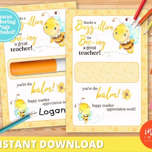 Teacher Appreciation Thank You Gift INSTANT DOWNLOAD | Thank You for ...