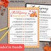 Thanksgiving Games Printable Bundle 5 Thanksgiving Party - Etsy