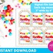 Teacher Appreciation Starburst Treat Tag INSTANT DOWNLOAD | Digital ...