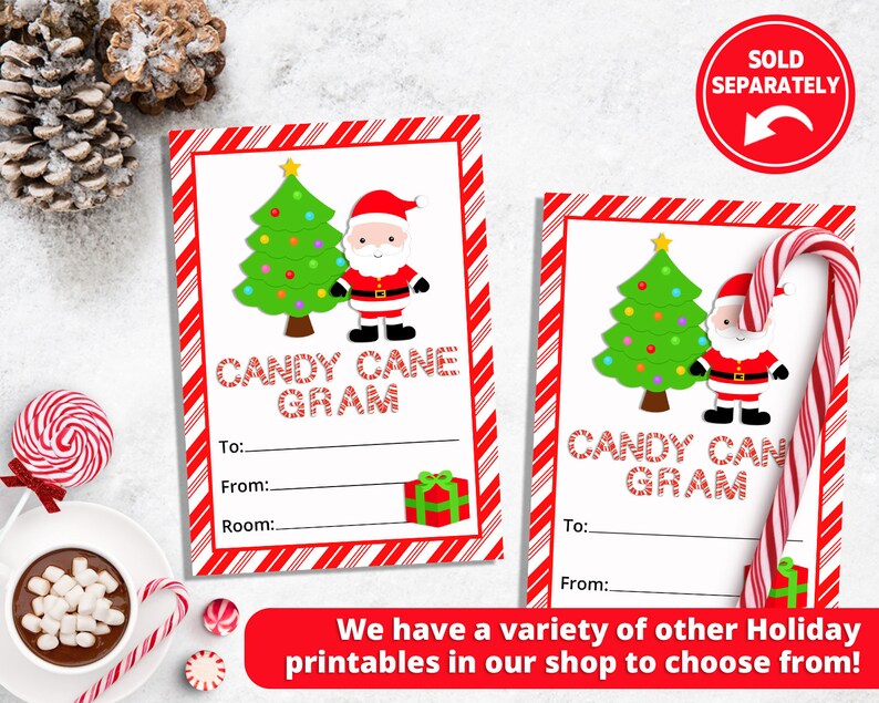 Santa Favor Tags Christmas Gift Tags Santa Claus Tags for - Etsy