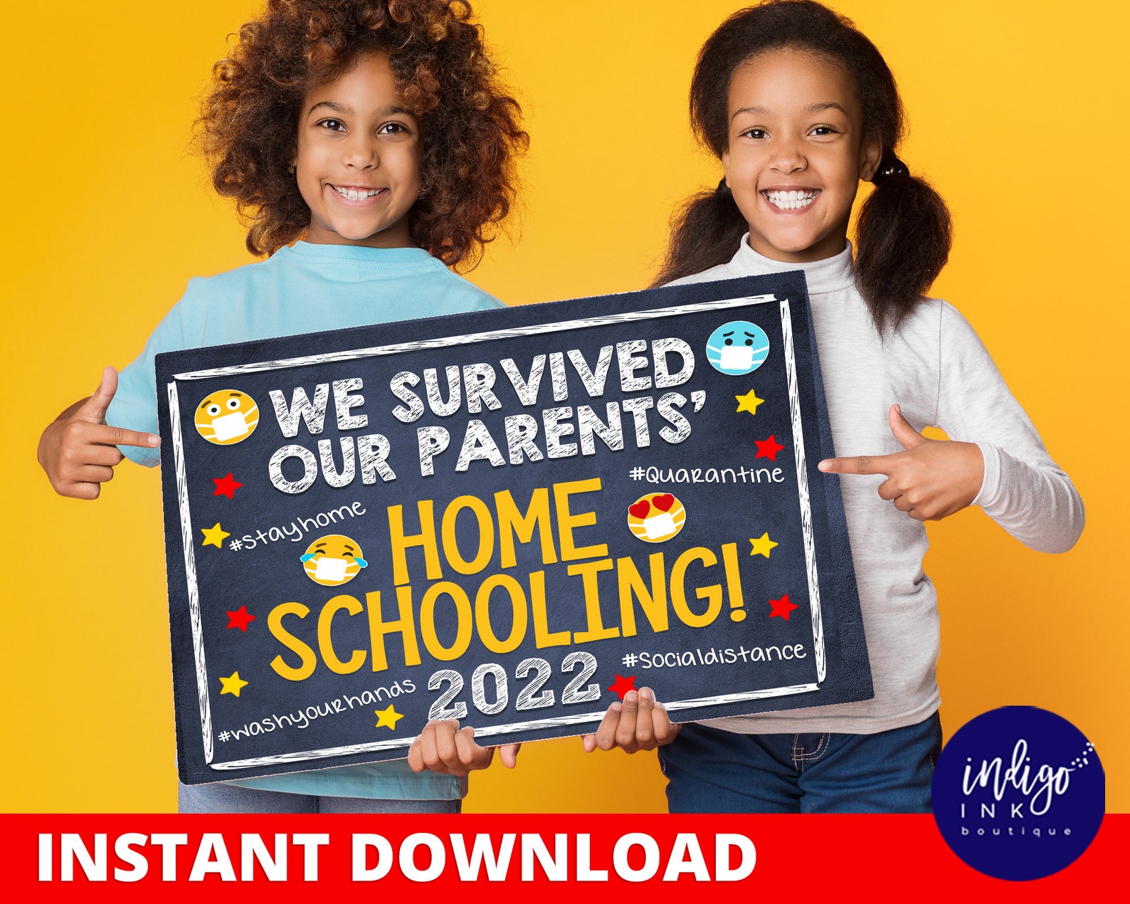 We Survived Our Parents' Homeschooling Sign INSTANT - Etsy