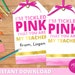 Teacher Appreciation Gift Tags INSTANT DOWNLOAD I'm Tickled Pink You ...