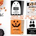 Monster Tags Party Bag Topper Halloween Bag Topper - Etsy