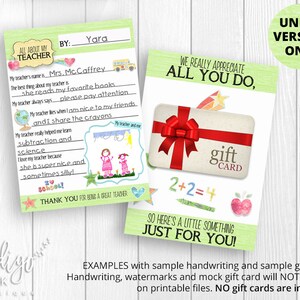 Christmas Teacher Gift Card Holder | Teacher Gift | Teacher Thank You ...