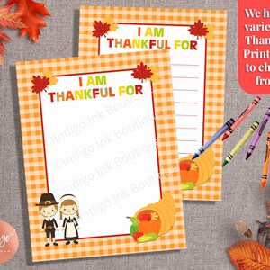 Kids Printable Thanksgiving Fun | Teacher Printable | Kids Thanksgiving ...