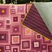 Homemade Modern Quilt ombre Hombre - Etsy