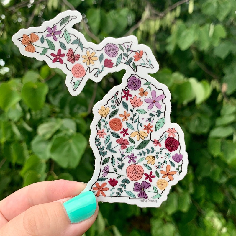 Michigan Car Decal - Etsy