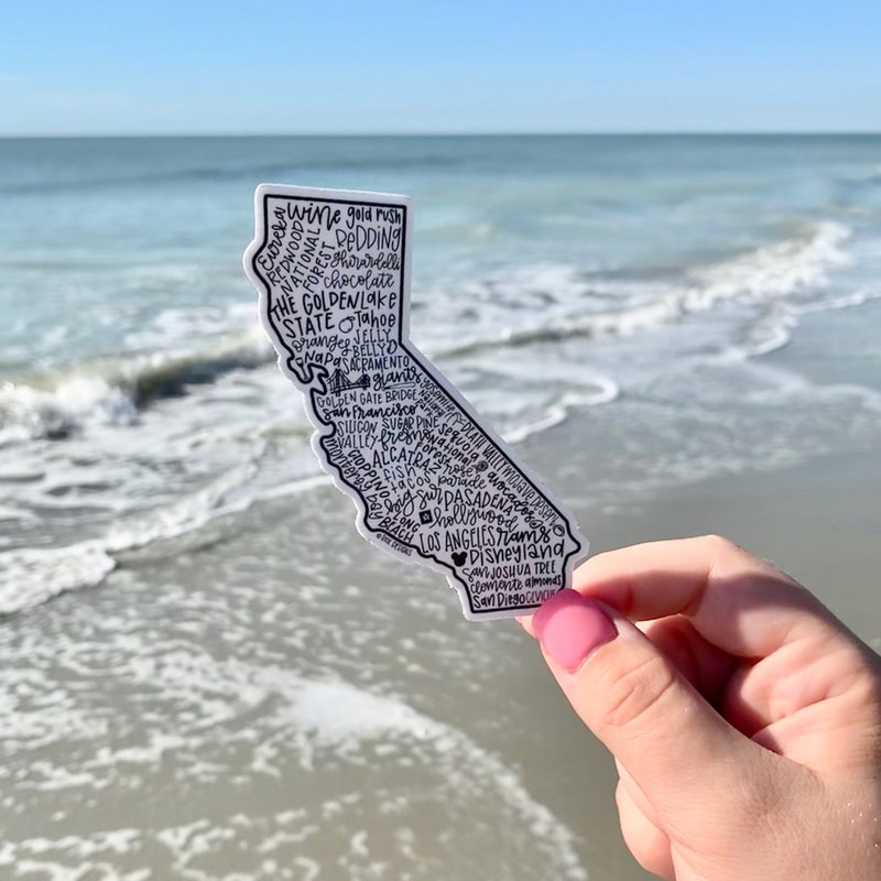 California Stickers - Etsy
