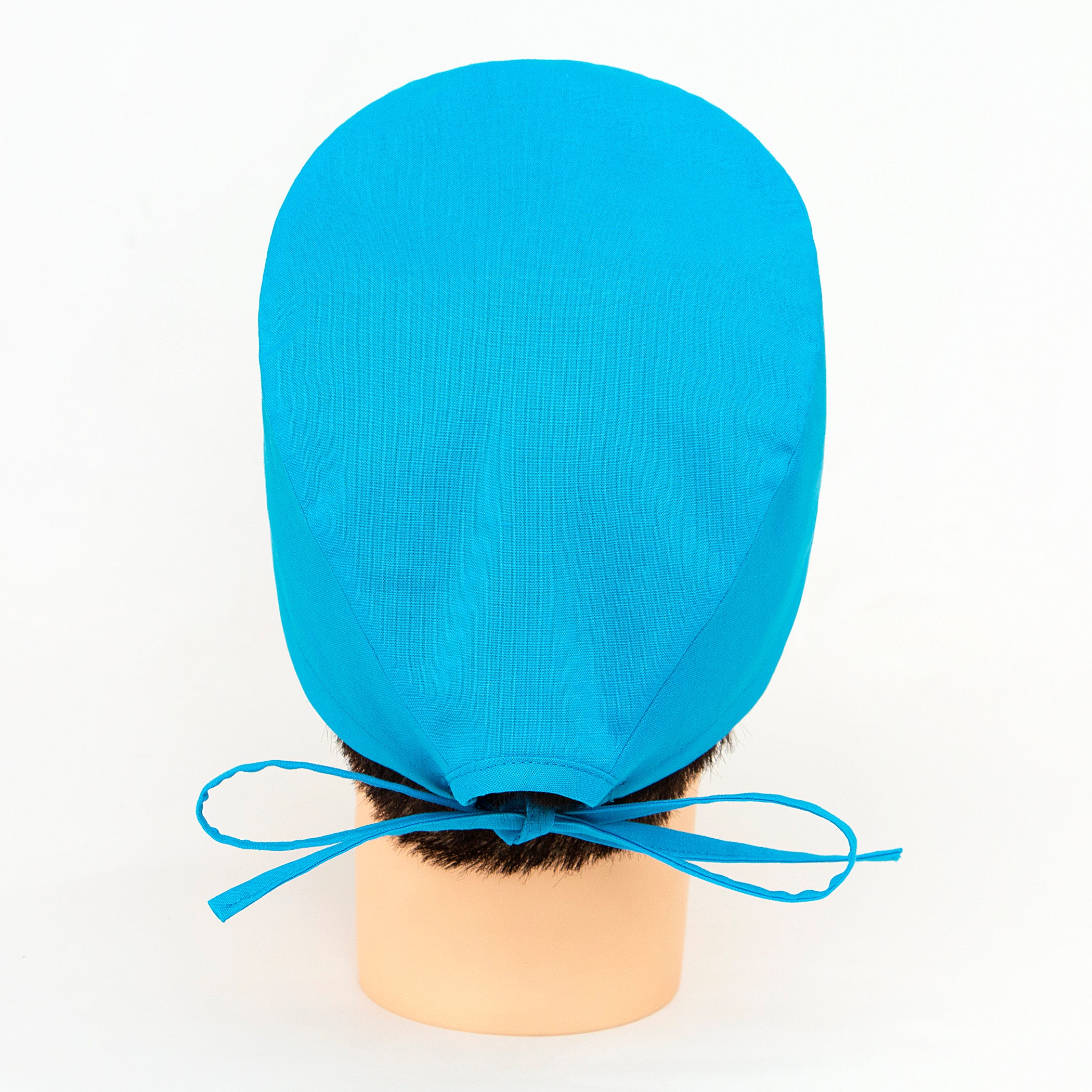 All Blue Cotton Men's Style Scrub Hat | Etsy