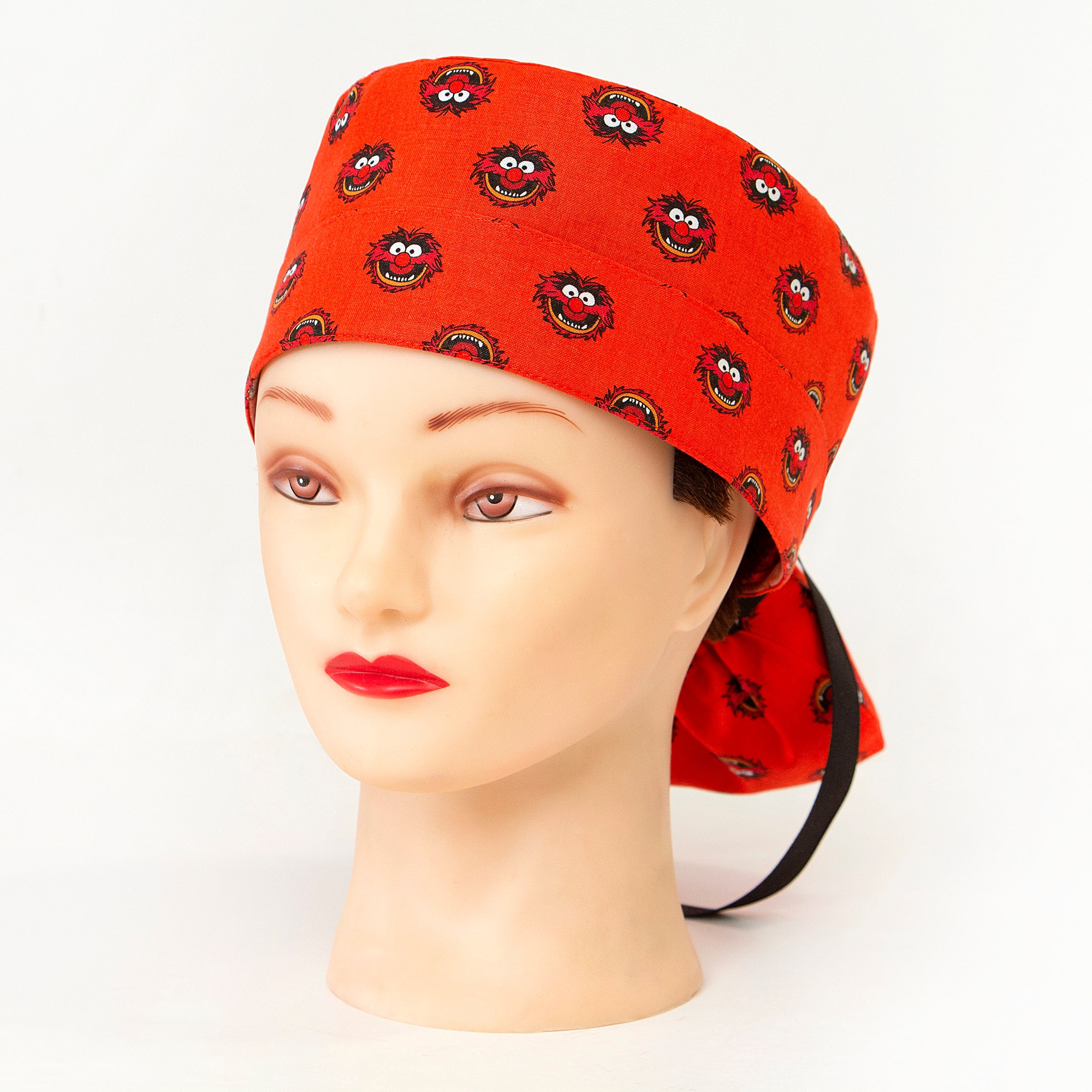 ANIMAL - Muppet Head Boy Cap Ponytail Scrub Hat - Etsy