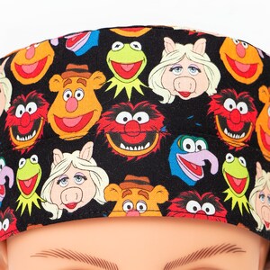 The Muppets! Boy Cap Ponytail Scrub Hat - Etsy