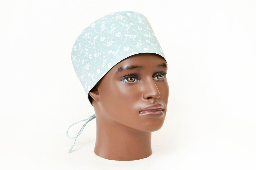 Fossil Fuel Dinosaur Skeletons - Men's Style Scrub Hat - Etsy