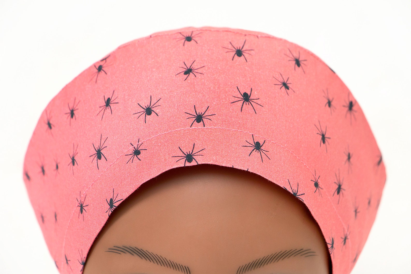 Itsy Bitsy Spiders in Pink Pixie Scrub Hat - Etsy
