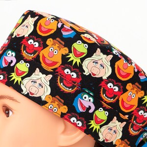 The Muppets! Boy Cap Ponytail Scrub Hat - Etsy