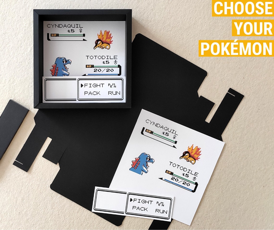Custom Pokémon Battle Scene From Gold/silver/crystal Diorama | Etsy