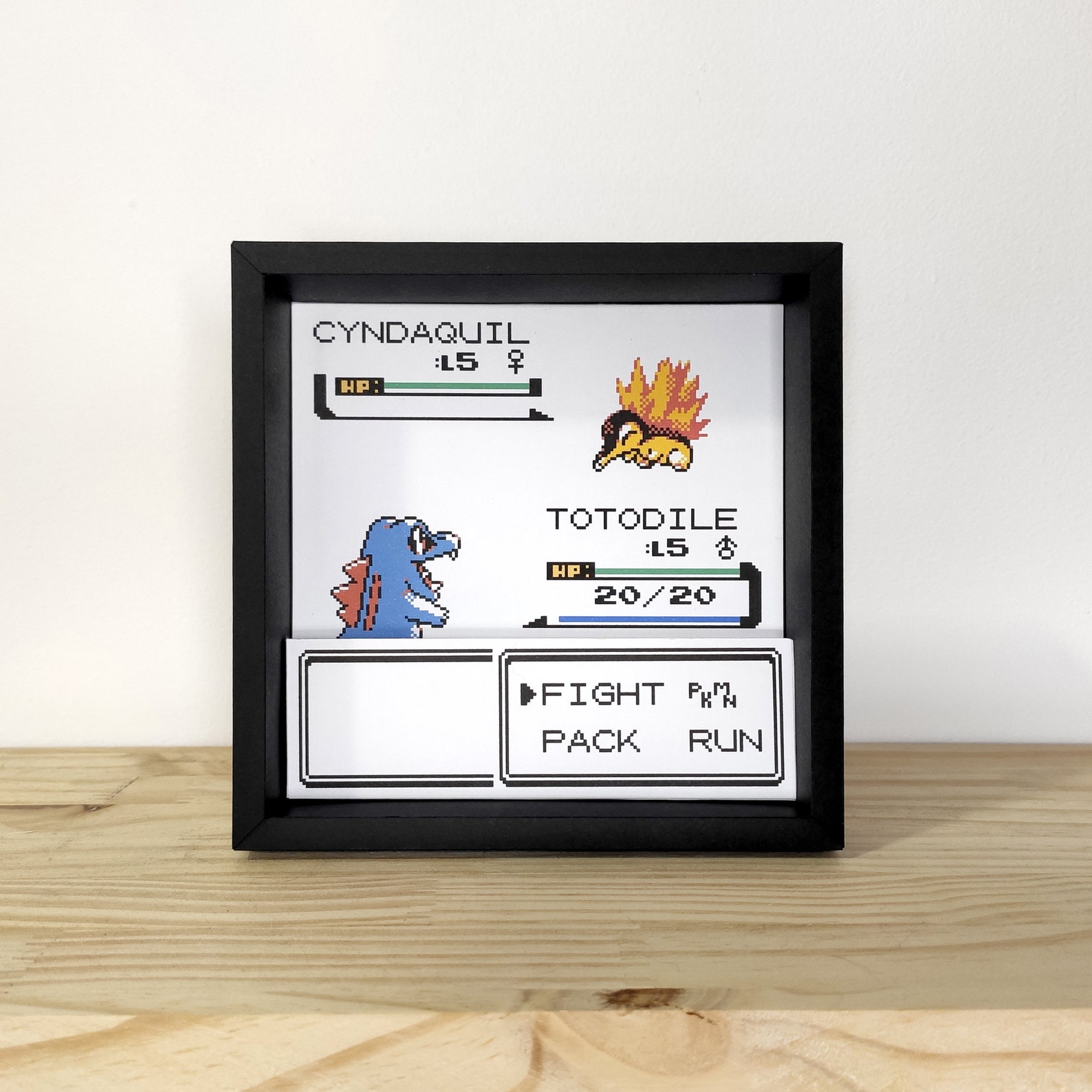 Custom Pokémon Battle Scene From Gold/silver/crystal Diorama | Etsy