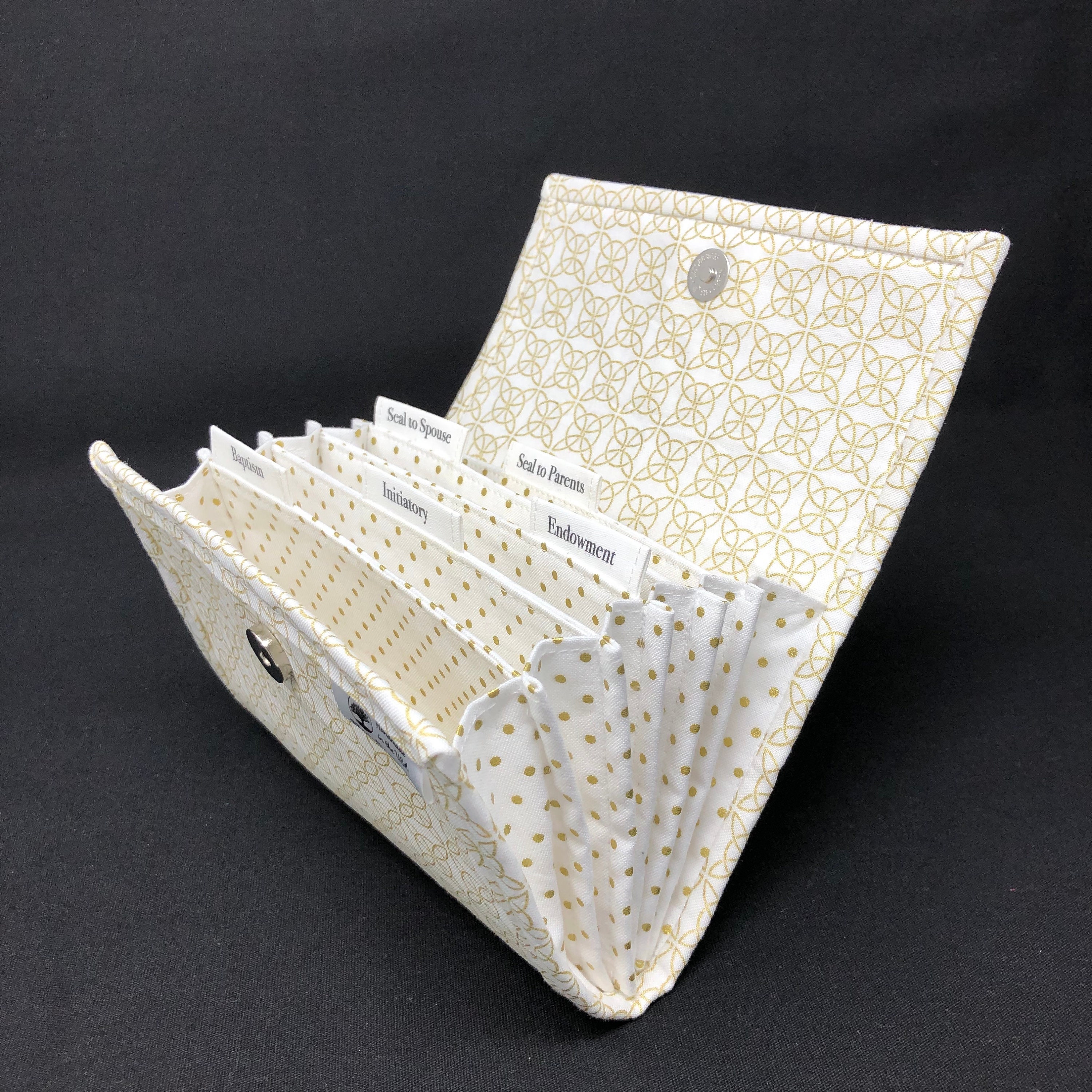 LDS Family File Card Keeper Celtic Knot on White - Etsy