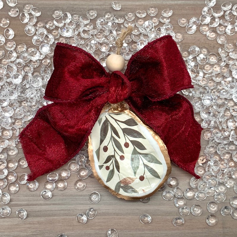 Shell Christmas Ornaments - Etsy