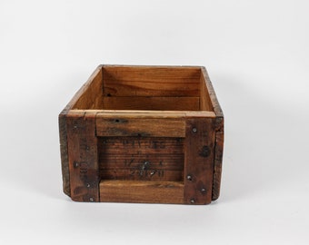 Antique wood box | Etsy