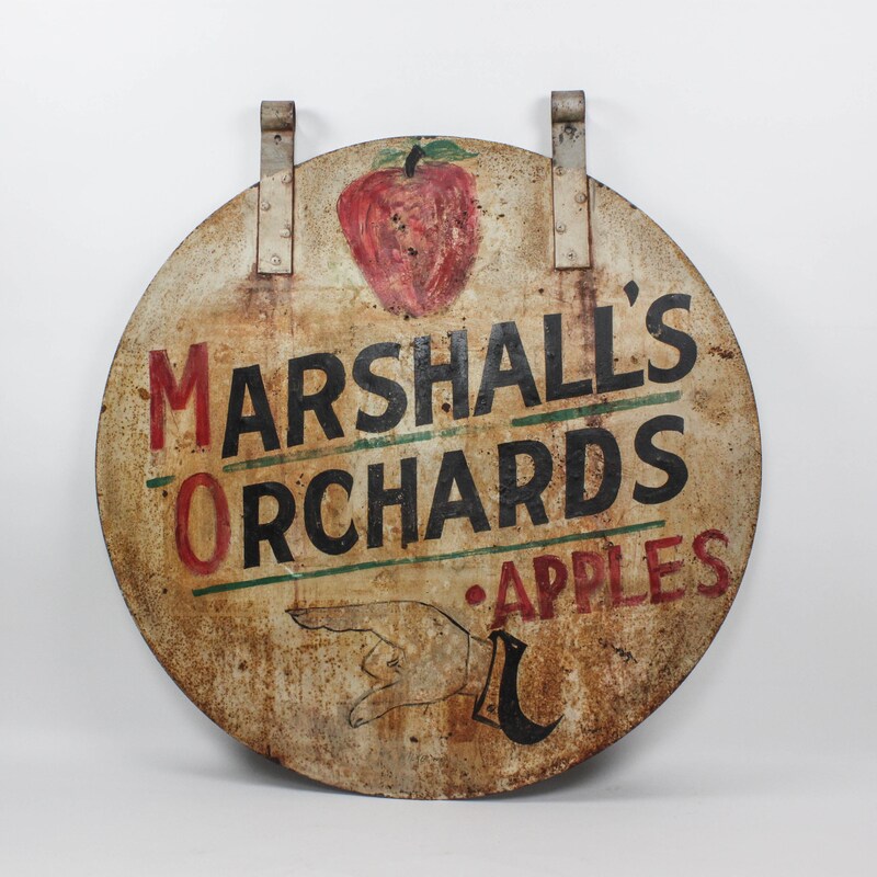 Large Vintage Sign - Etsy