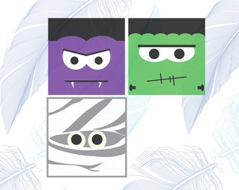 Vampire Face SVG Monster Face Clipart Monster Vampire Face - Etsy