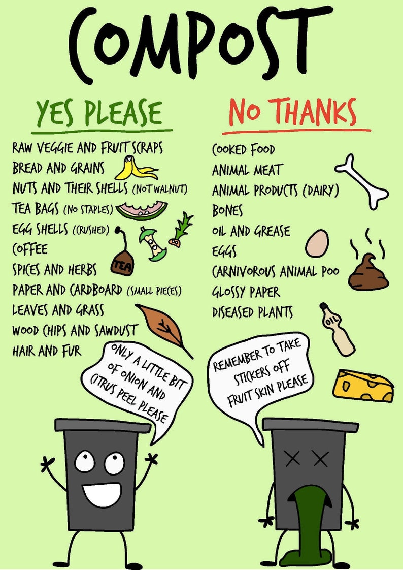 Compost Poster - Etsy