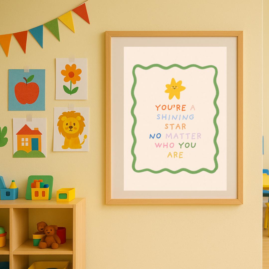 Classroom Poster Pack: Happy Bright Prints (digital Download, 5x7 ...