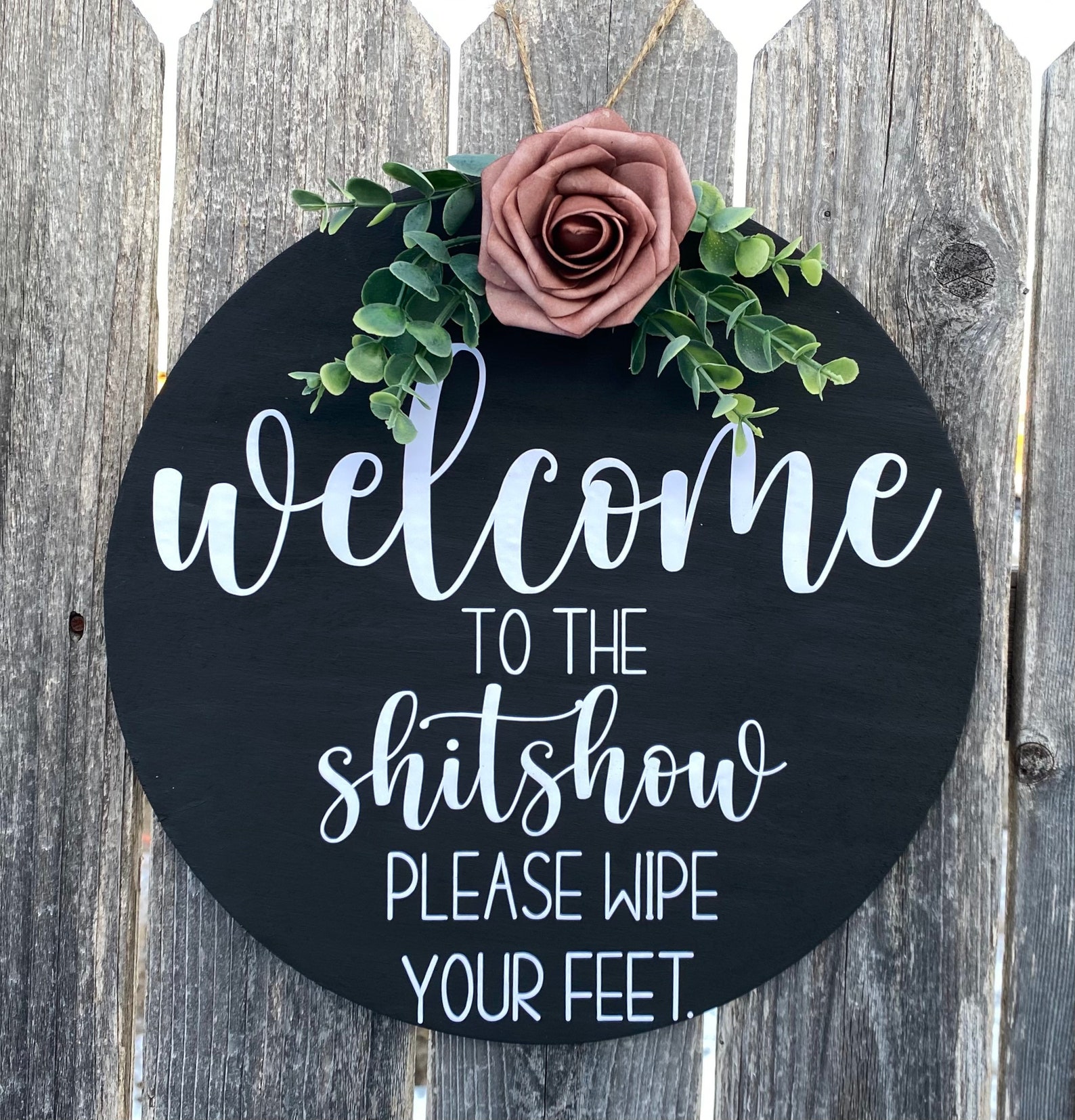 Front Door Welcome Sign Welcome Sign Welcome to the | Etsy