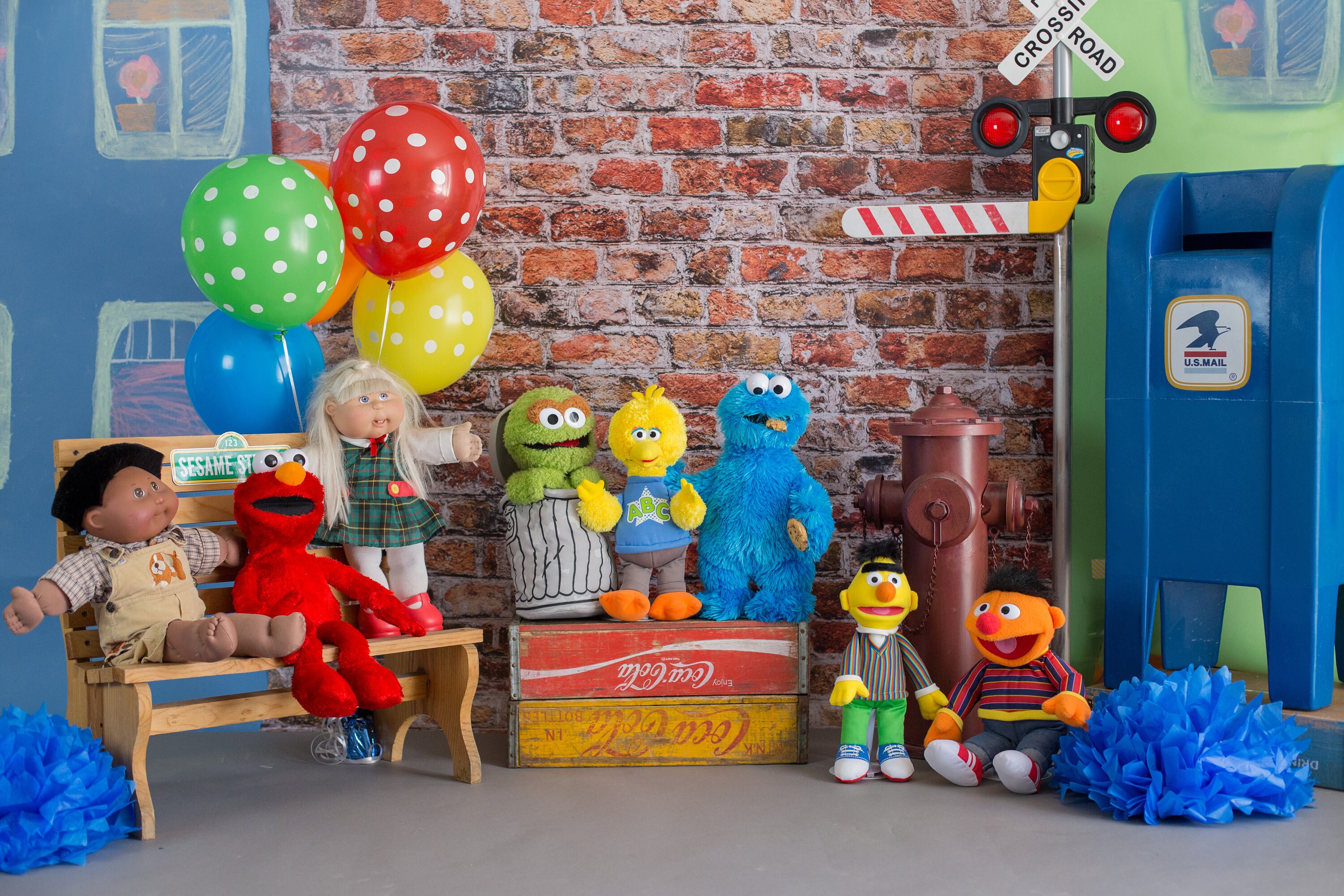 Sesame Street Backdrop